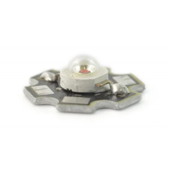 Power LED Star 3 W - Green With Heat Sink - Botland