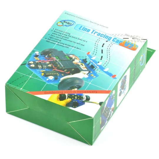Line Tracing Car - Line Follower Robot DIY Kit - Electronic Components ...