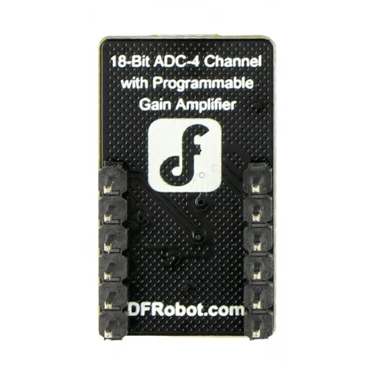 MCP3424 - ADC 18-bit 4-channel I2C Converter - Botland