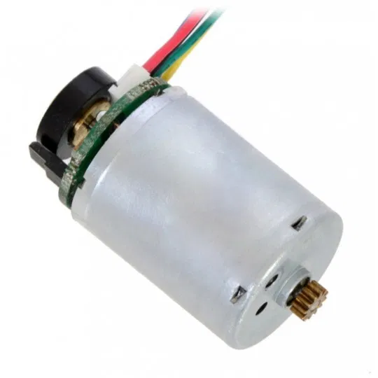 DC Motor 6V 5600RPM With Encoder CPR 48 For 25D Gear - Botland