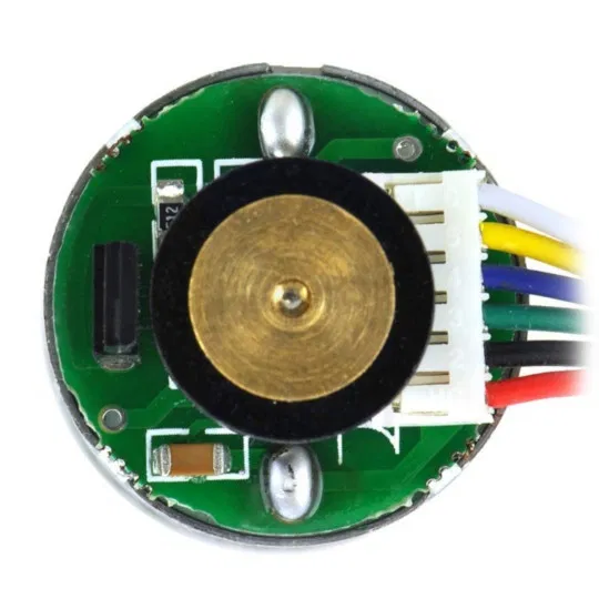 DC Motor 6V 5600RPM With Encoder CPR 48 For 25D Gear - Botland